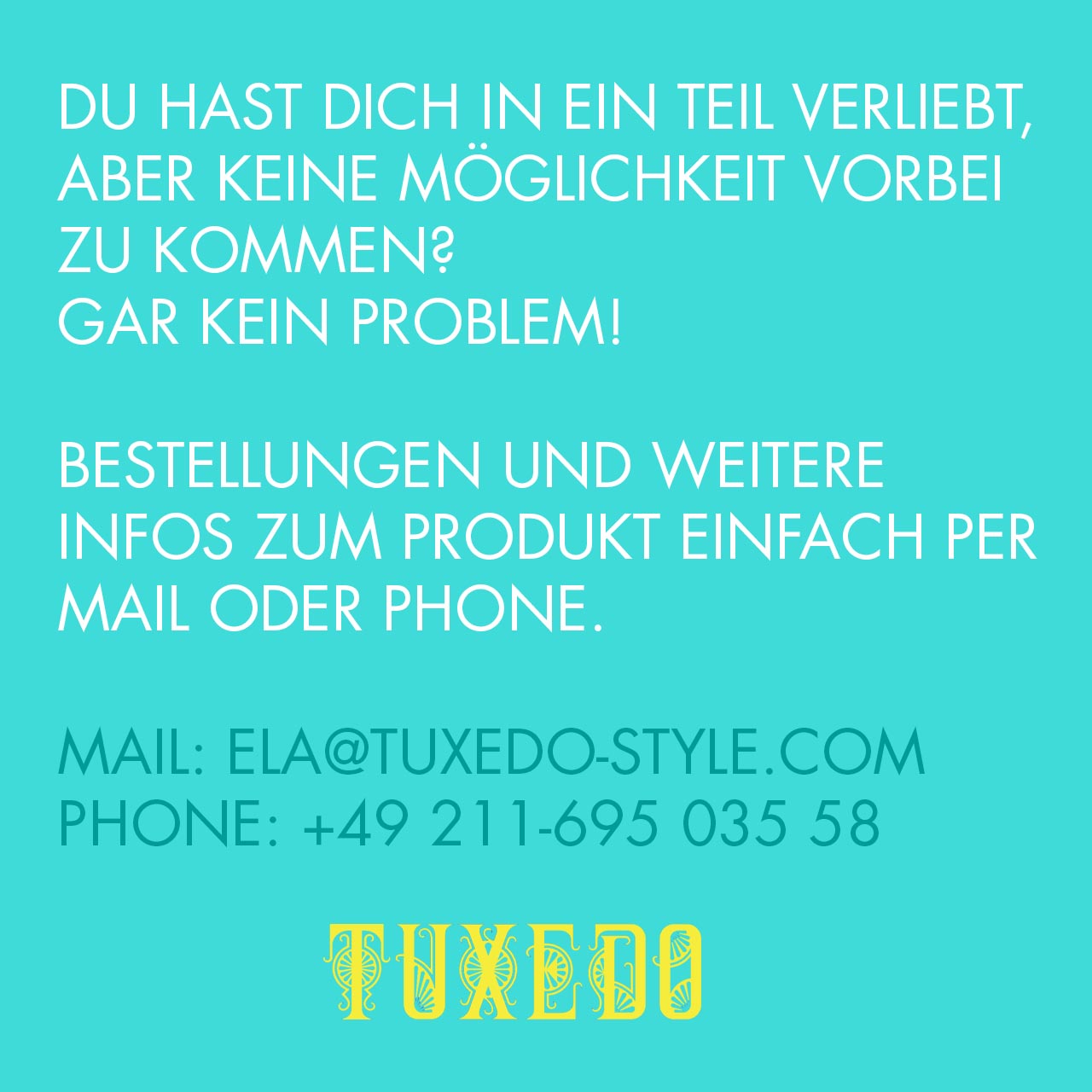 EINFACH PER TUXEDO einfach-per-tuxedo